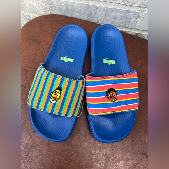 Vans | Shoes | La Costa Slide Sesame Street Mens Vans Sandal Slides ...